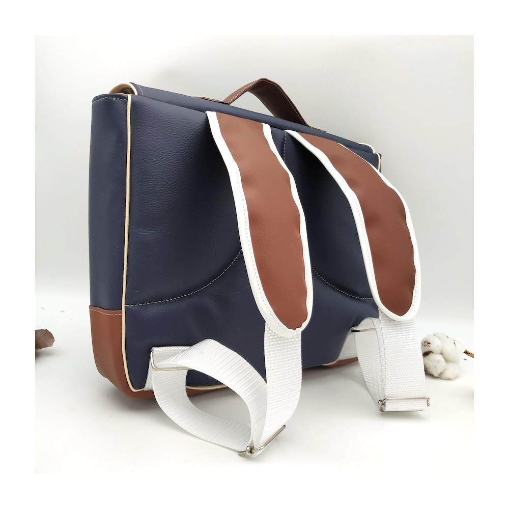 Cartables Maternelle et Primaire en Cuir Végane | Les P’tits Génies