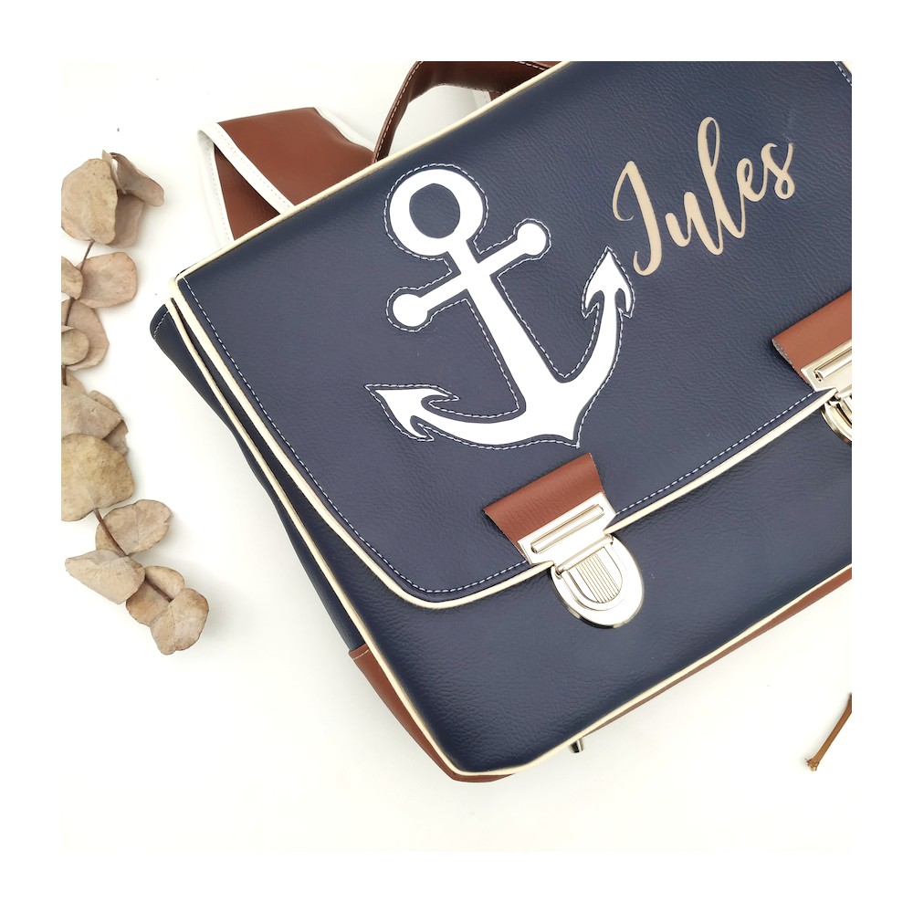 Cartables Maternelle et Primaire en Cuir Végane | Les P’tits Génies