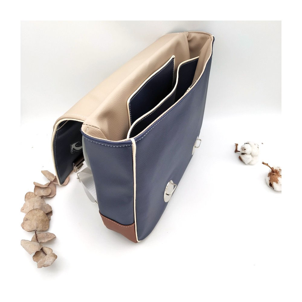 Cartables Maternelle et Primaire en Cuir Végane | Les P’tits Génies