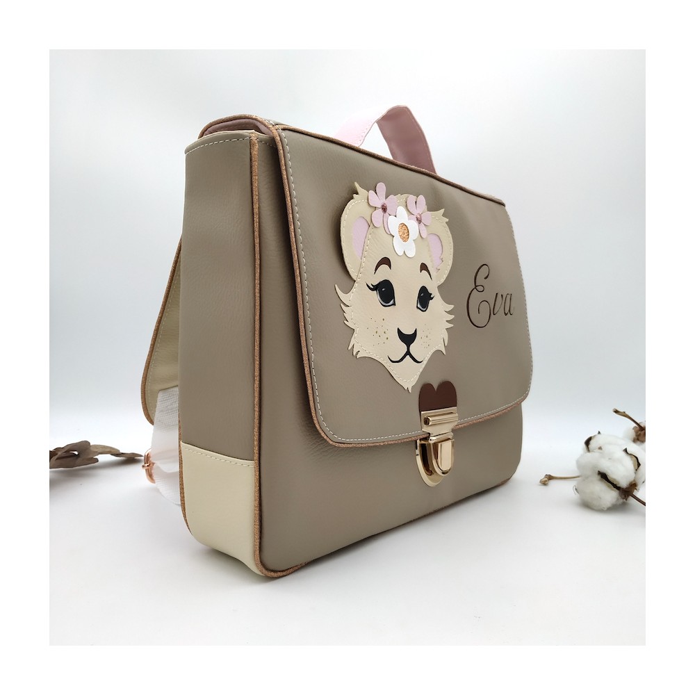 Cartables Maternelle et Primaire en Cuir Végane | Les P’tits Génies